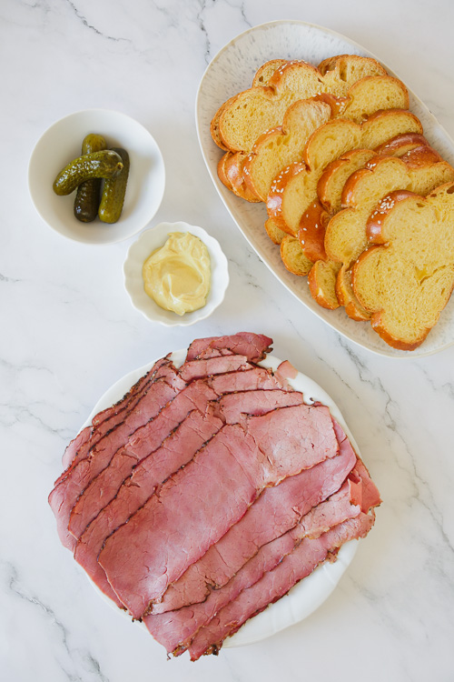 Montreal Smoked Meat Sandwich